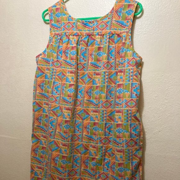 Anthony Richards | Dresses | Vintage Anthony Richards Womens Geometric ...